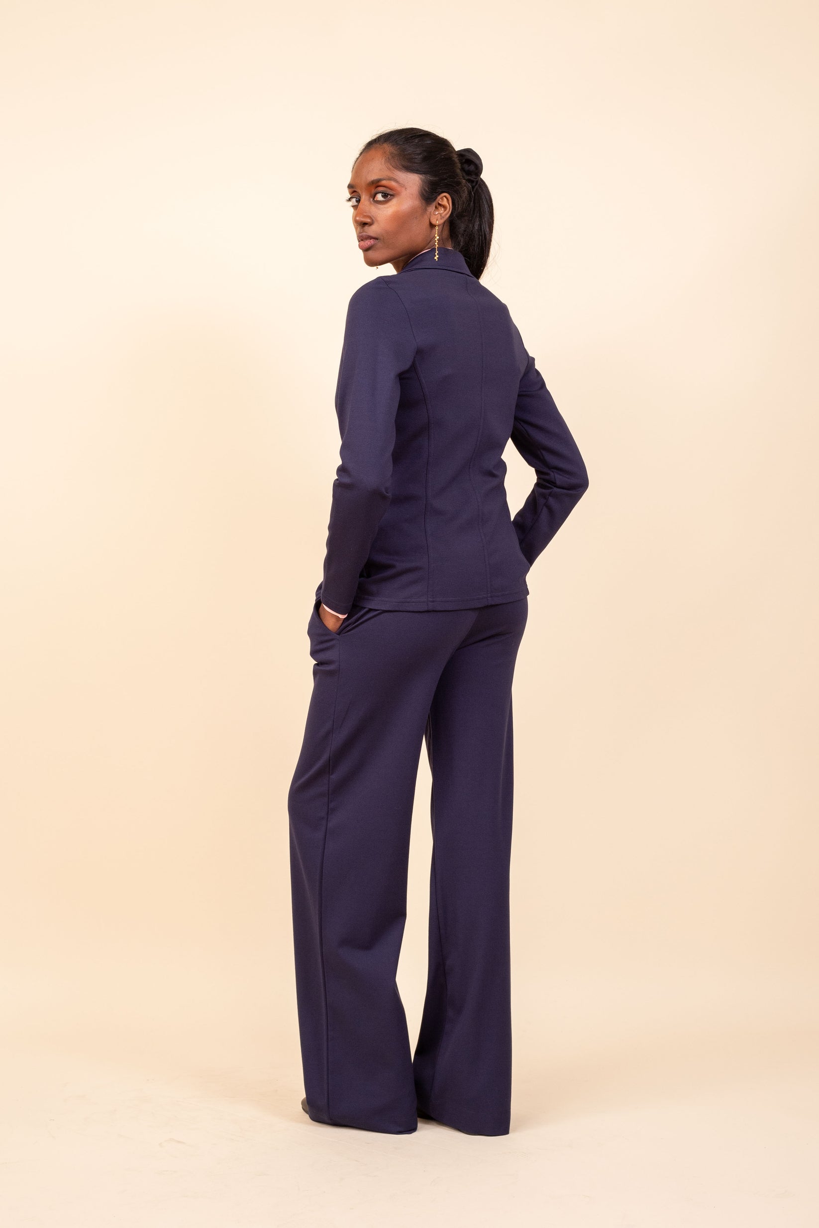 PANTALON GAEL - Noir - Élastique Et Flexible – Juju s'amuse