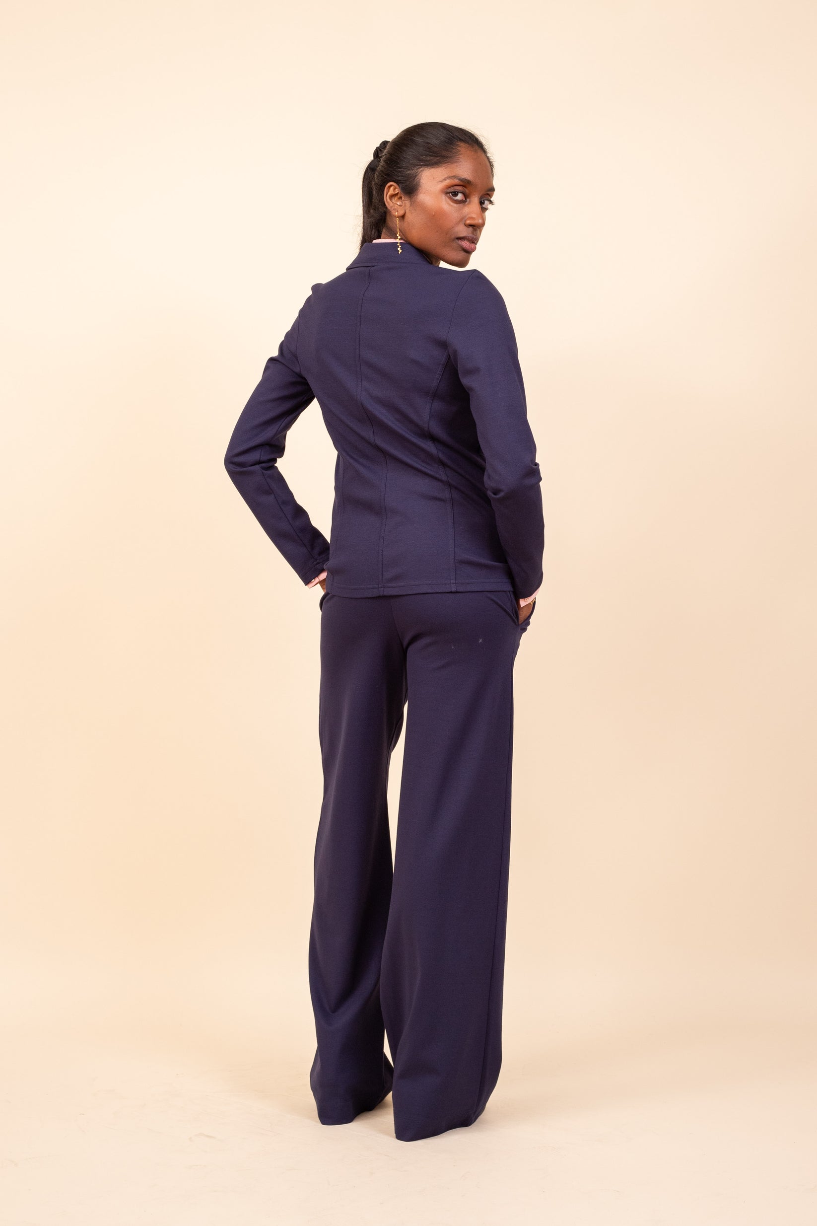 PANTALON GAEL - Noir - Élastique Et Flexible – Juju s'amuse